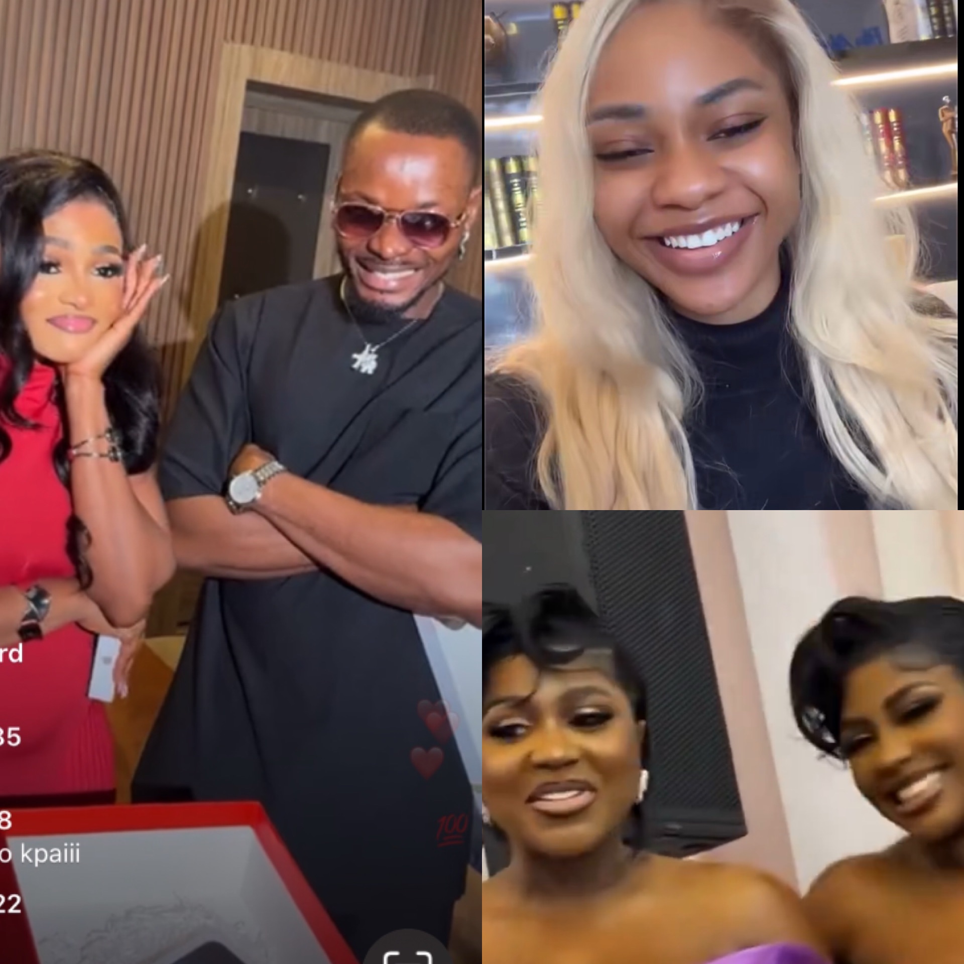 Victoria and WannixHandi reacts to KellyRae and Kassia gifting - Drillogist