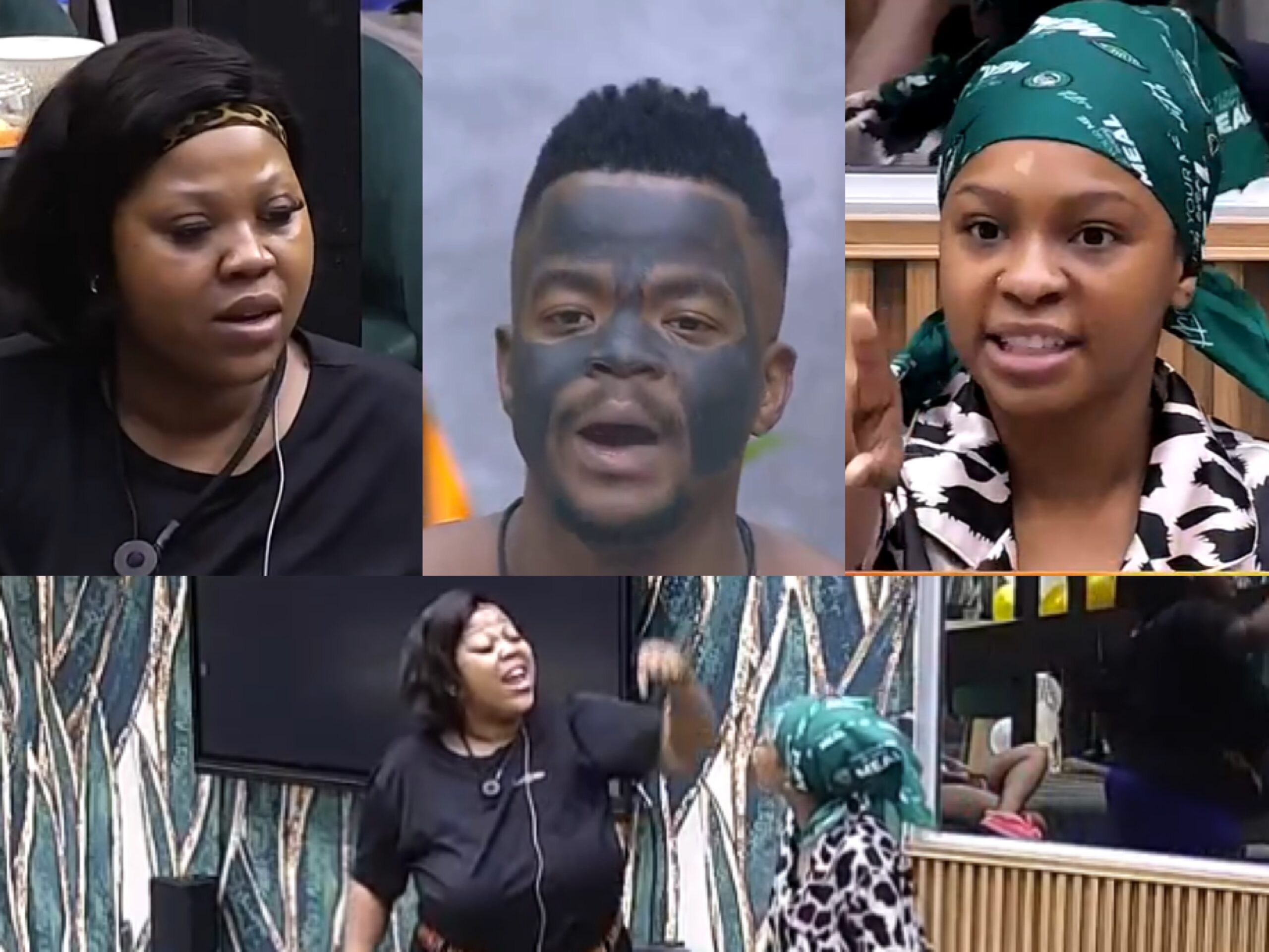 Mandy, Uyanda, and Mshini After Mshini Confronts Them In House Meeting ...