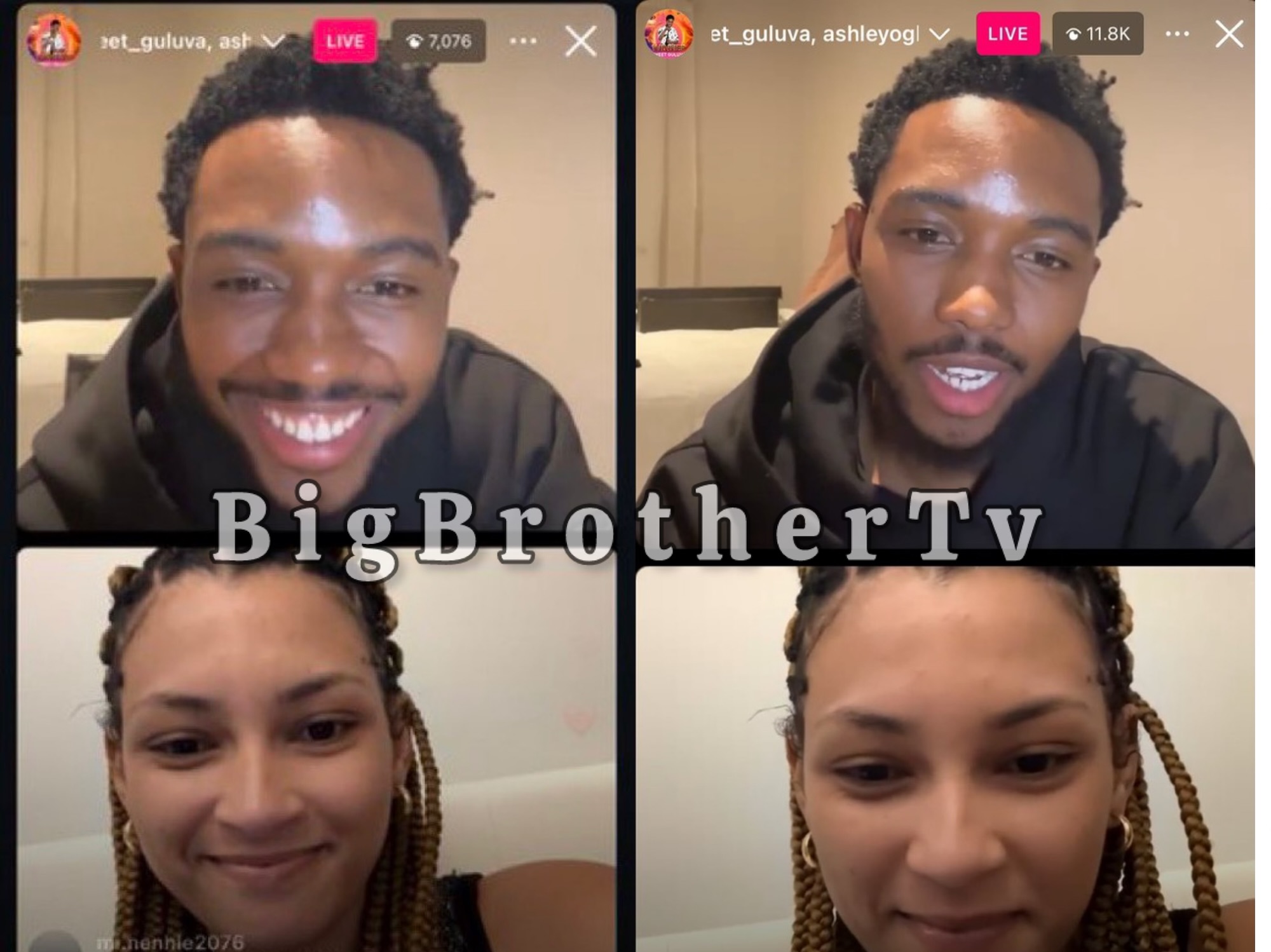 The Moment Ashley And Sweet Guluva Went Live To Talk And Confirm Their ...