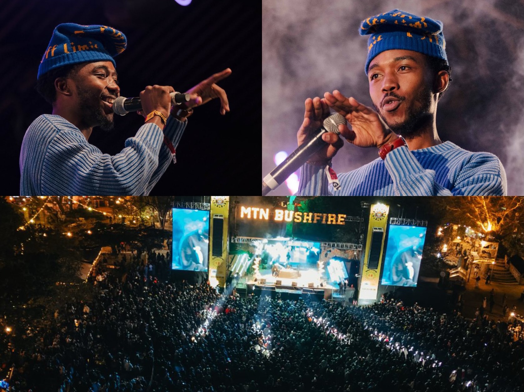 Sweet Guluva Performs His Hit Song At MTN Bushfire Main Stage with For ...