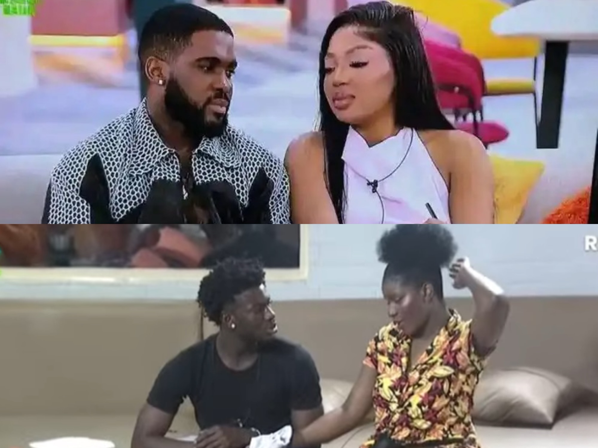 BBNaija Fans React As Koyin & Isabella With Bright & Mide Under The Duvet Activities Trends ...